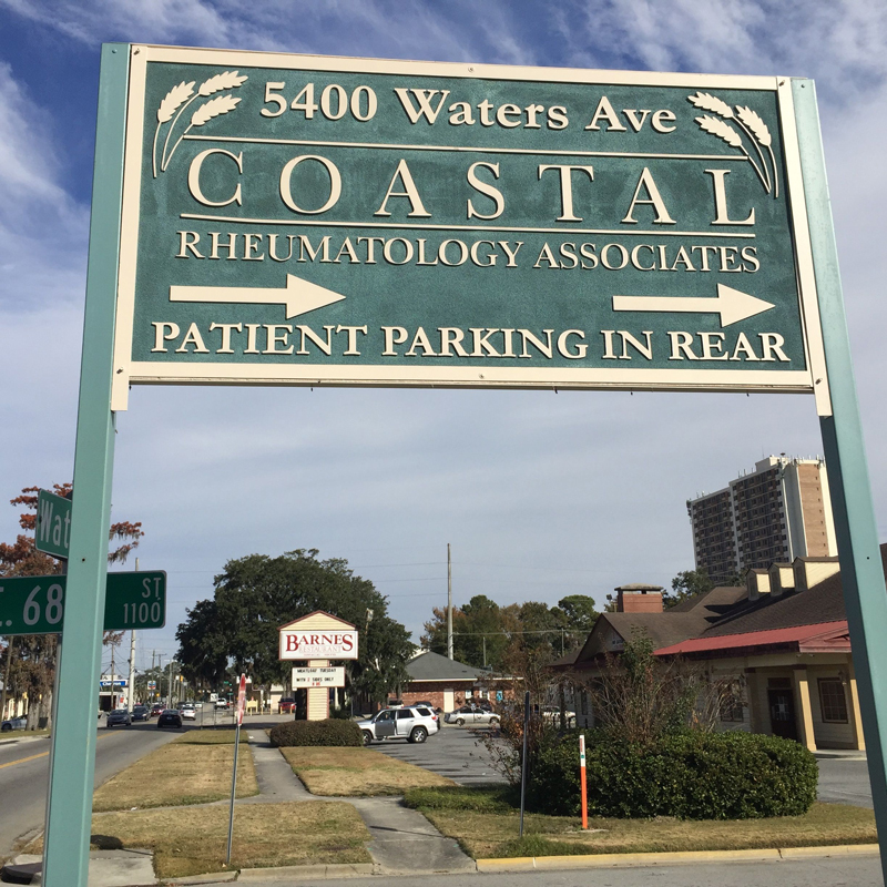 Routed & Sandblasted Signs - Signs of the South Inc.